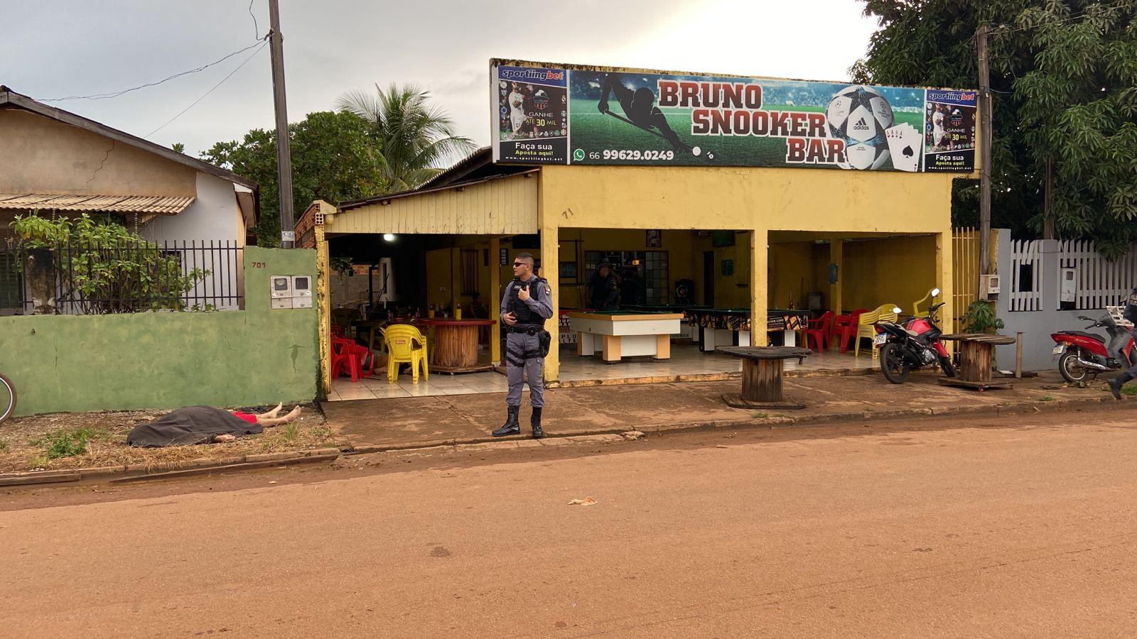 Chacina é registrada em bar de Sinop - Mato Grosso no Ar